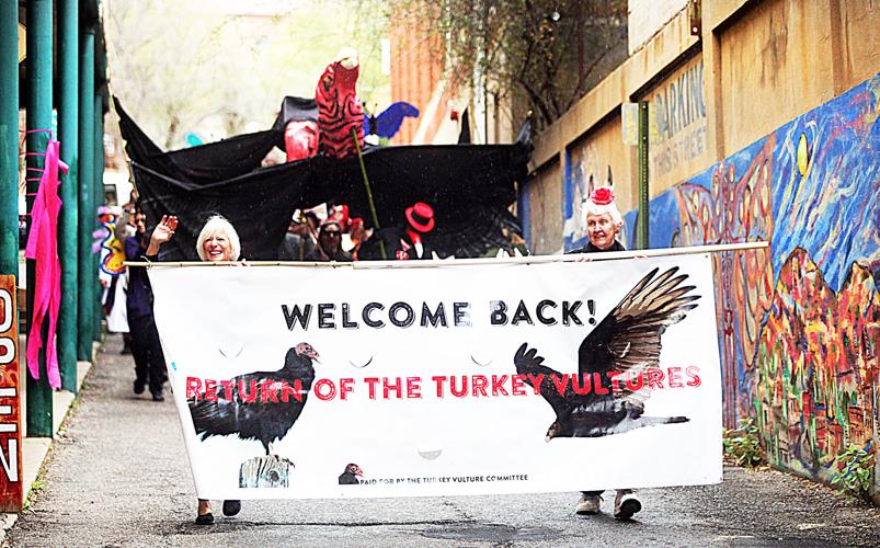 Friends of a feather parade together: Bisbee celebrates the return of ...
