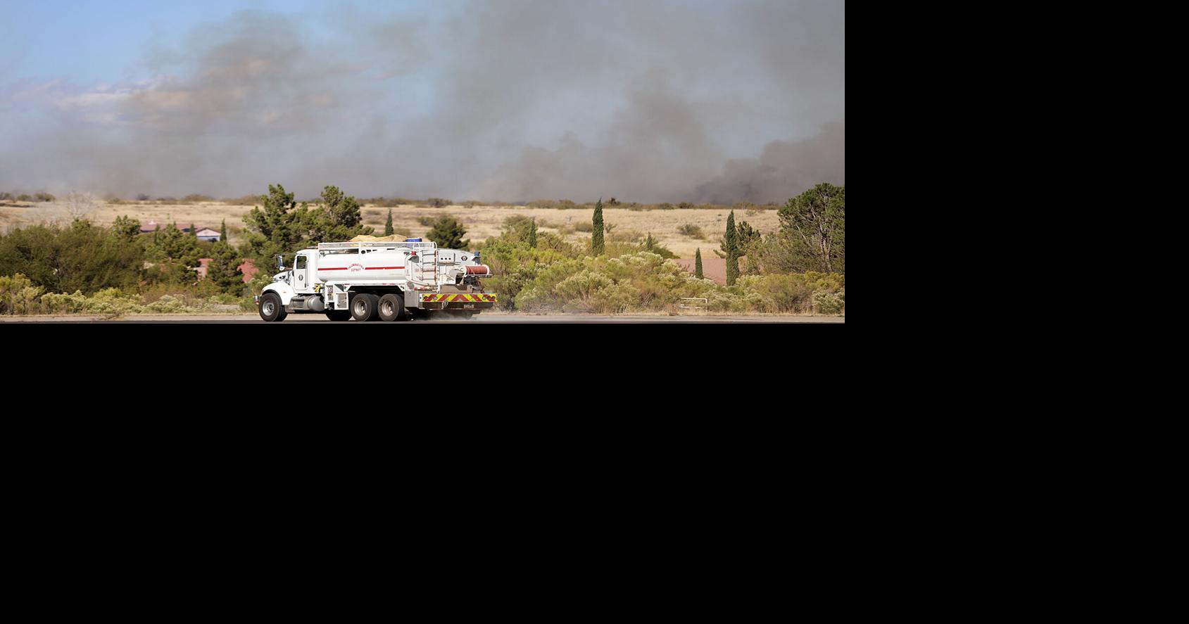 State Route 92 was closed Saturday due to brush fire near Carr Canyon ...