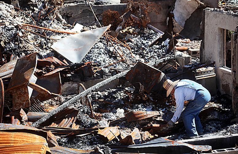 Bisbee fire victim starts cleanup with a little help | Local News ...