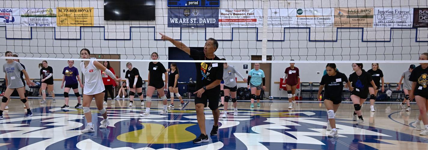 St. David hosts volleyball camp with former UofA coach David Rubio ...