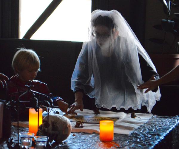 Books and horror: Lowell Junior High students put on ‘haunted library ...