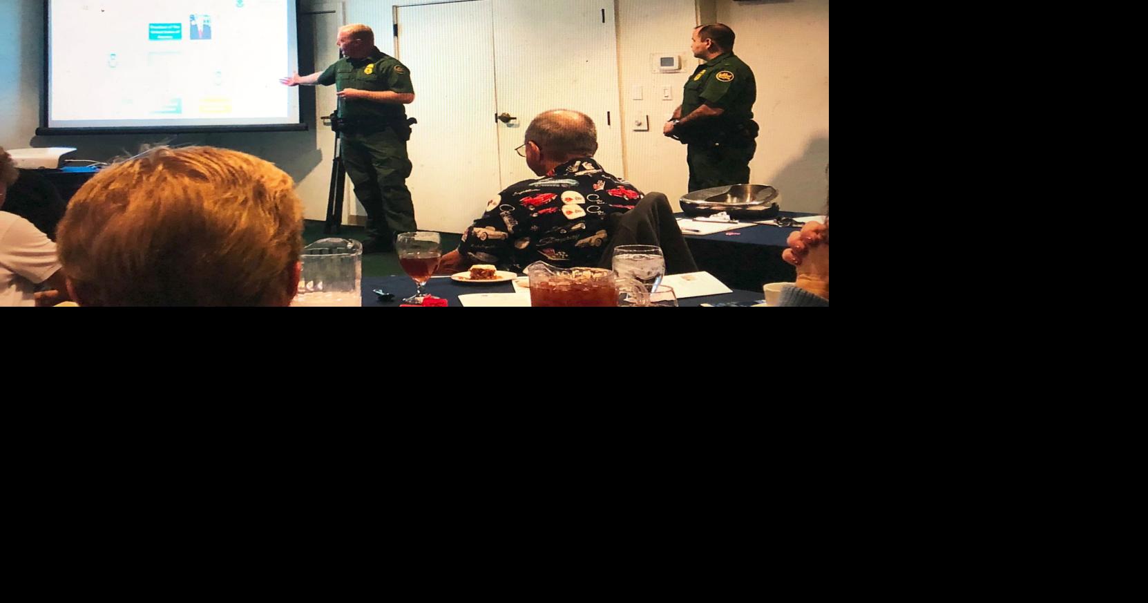 BP agents address border security to Rotarians | Local News Stories ...