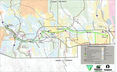 Agencies continue to look at alternatives for Southline Transmission ...