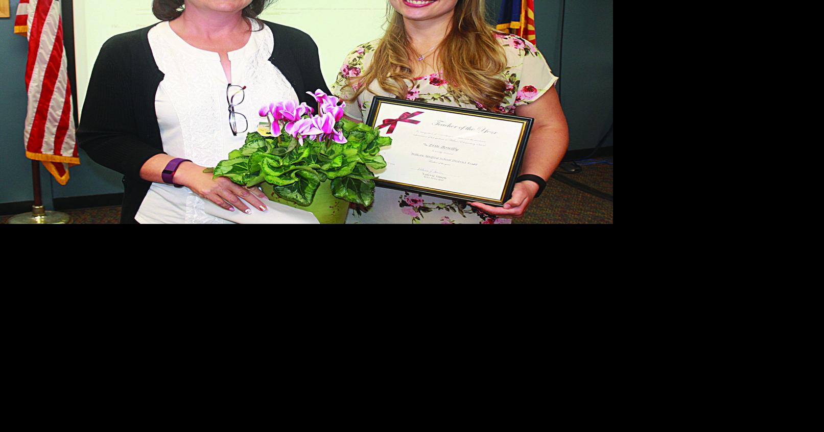 WES teacher honored: Second-grade teacher is County's Elementary ...
