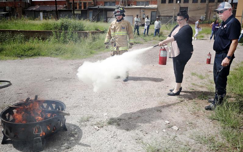 Bisbee staff receives training in fire extinguishers | Bisbee ...