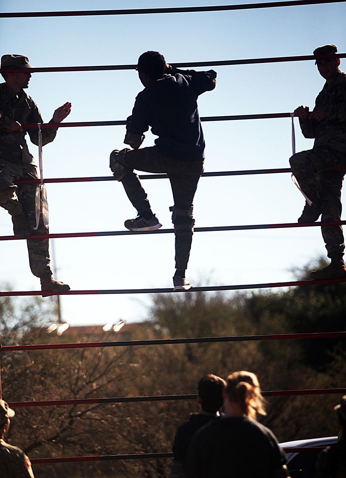 Overcoming obstacles: Students build teamwork through physical ...