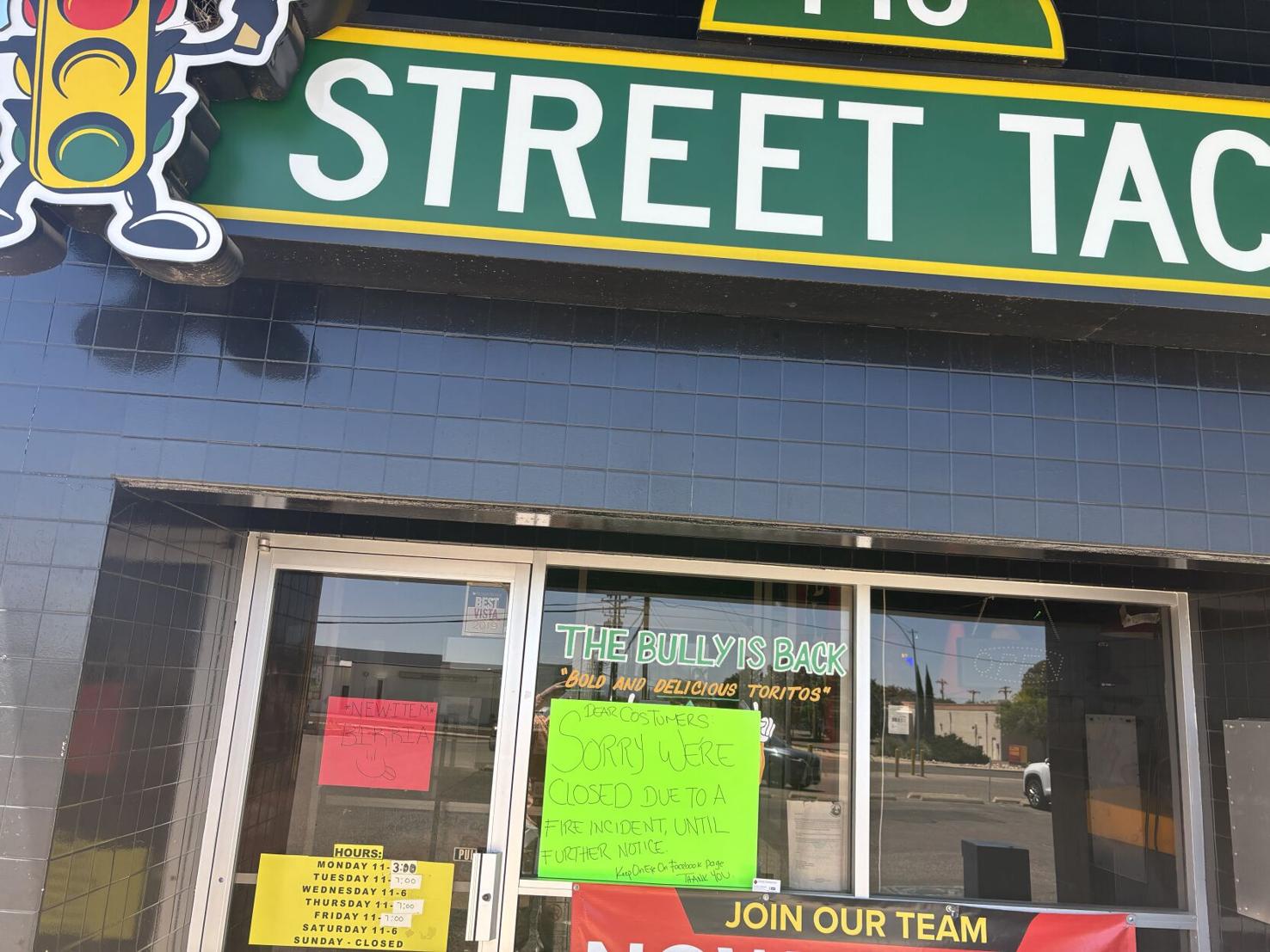 143 Street Tacos seeks donations to reopen after vent fire | Public ...