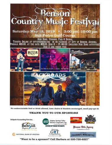 Kick up your heels at Benson Country Music Festival | Benson News-Sun ...