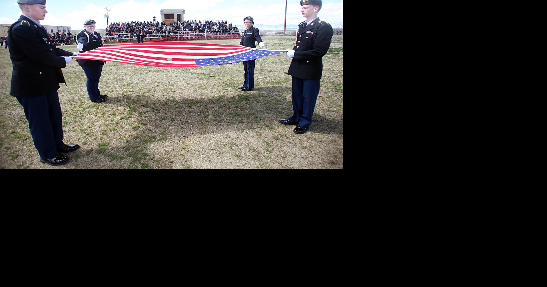 Sending off Old Glory with dignity: Tombstone JROTC holds flag ...