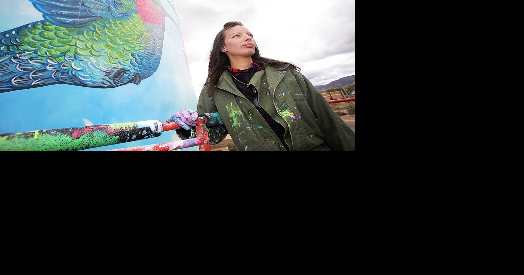 Muralist Carrie Olaje | Local News Stories | myheraldreview.com