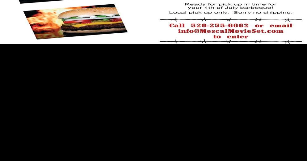 Mescal Movie Set ready for steer raffle | Benson News-Sun ...