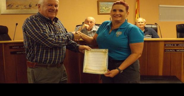 Willcox City Council honors dispatchers and animal control officers ...