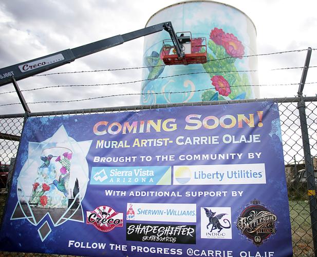 Muralist Carrie Olaje | Local News Stories | myheraldreview.com