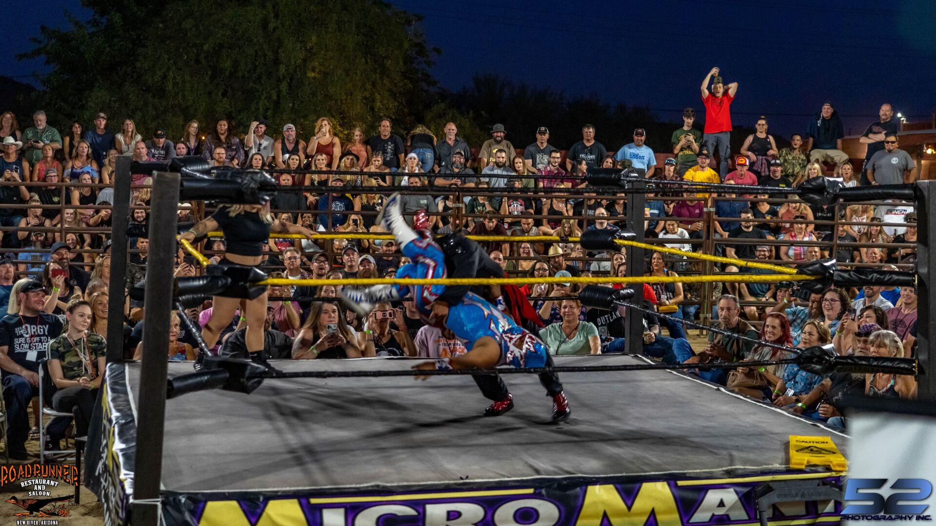 Behind the scenes of another sold-out midget wrestling show in Sierra ...