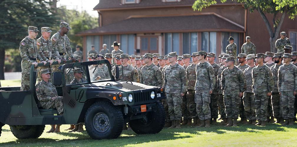 Change of command: Hale, others greet new leader Appelhans | Cochise ...
