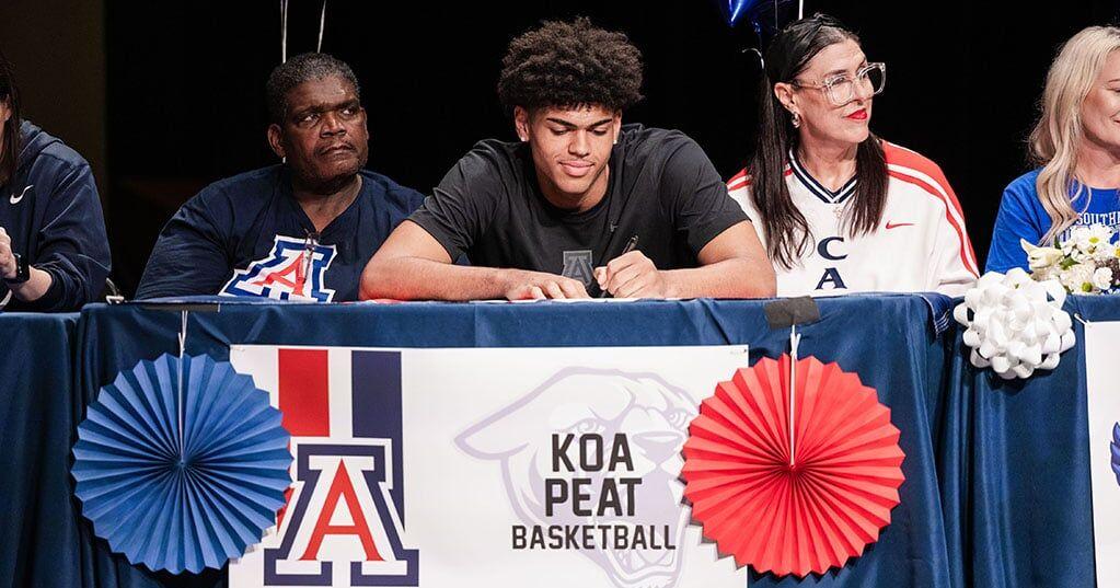 Koa Peat officially joins star-studded Arizona class at Perry signing ...