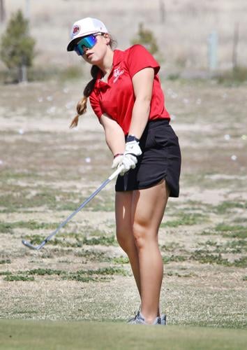 Benson High School freshman golfer Bianka Goerke making a statement on ...