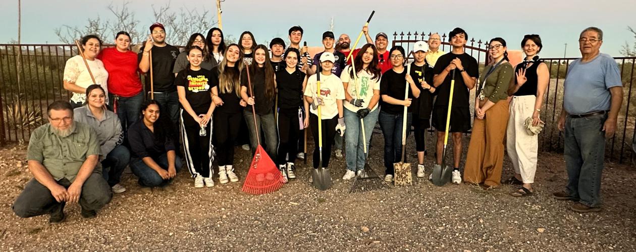 Cochise College, DHS students cleanup Bisbee-Douglas Jewish Cemetery ...