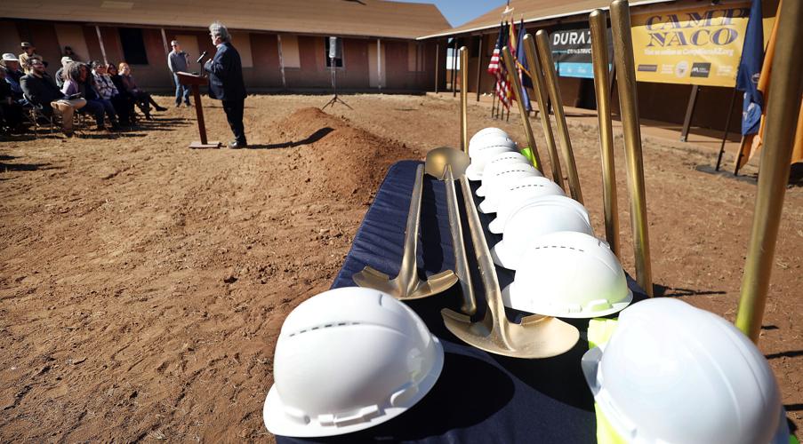 Bisbee officials help break ground on Camp Naco refurbishment | Bisbee ...