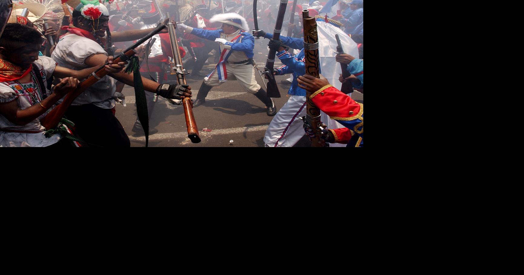 cinco de mayo battle reenactment