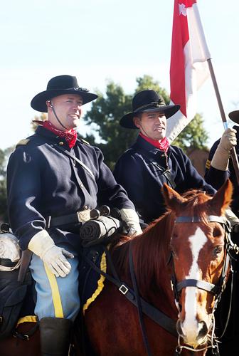 B Troop 4th U.S. Cavalry Regiment (Memorial) change of command | Local ...