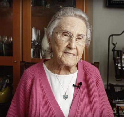 Chabad of SV brings Holocaust survivor Esther Basch, 'The Honey Girl of ...