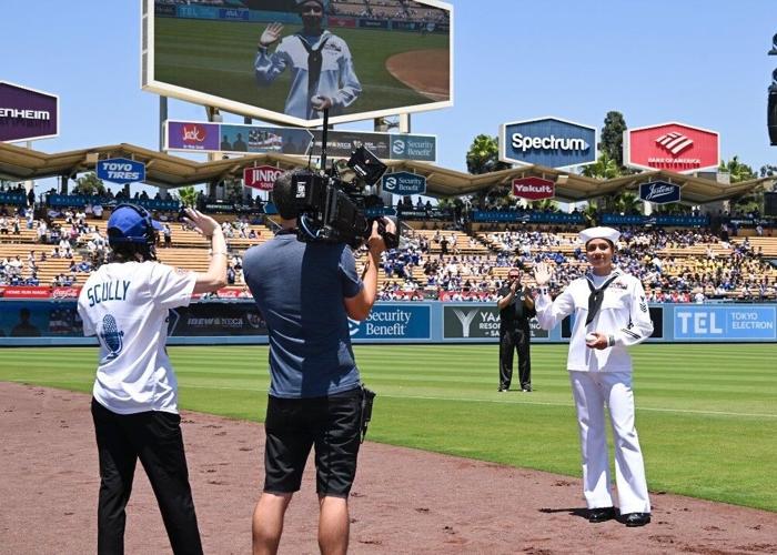 Dodgers Salute Military Hero—and Douglas Native—Palacios | Douglas ...