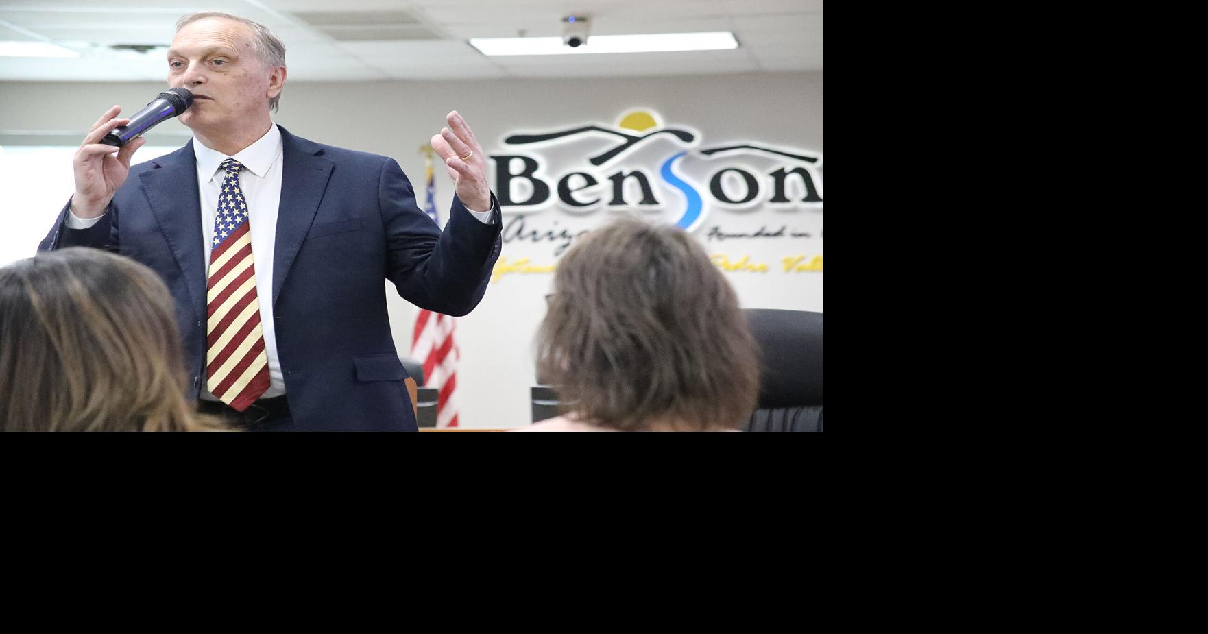 Arizona Governor Candidate Biggs Headlines Benson Forum | Benson News ...