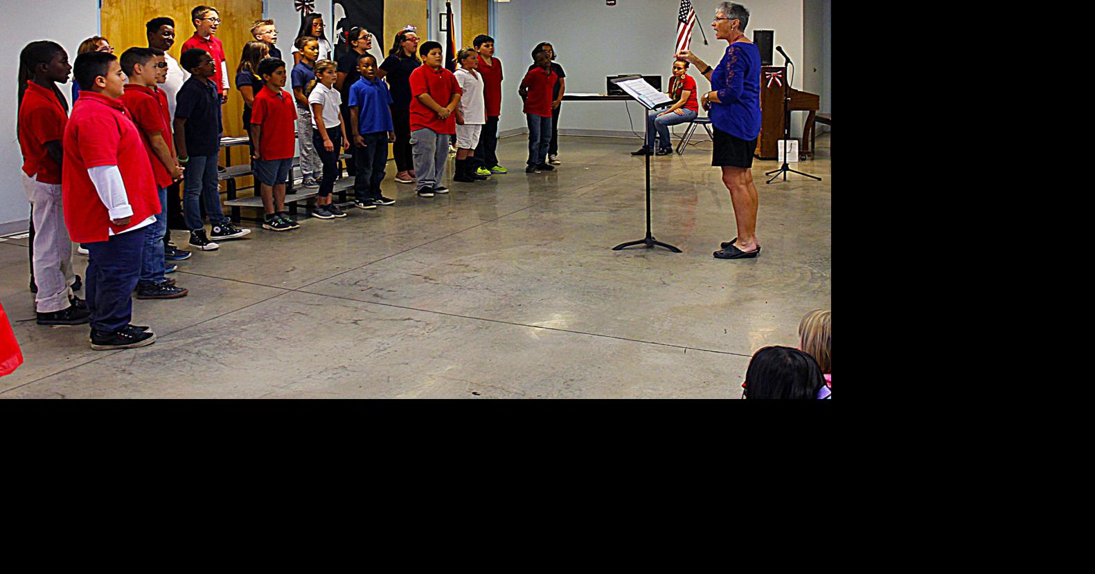 CAS 5th Grade music class performs patriotic concert | Local News ...