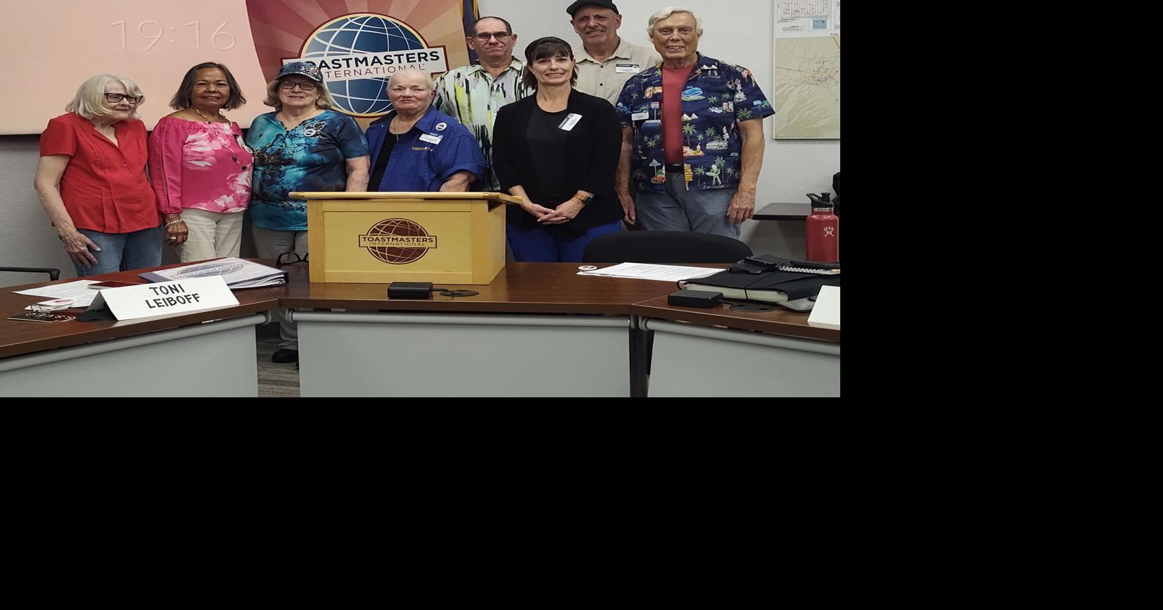 Cochise Toastmasters install new officers | Complementary ...