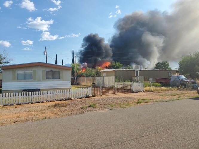 Structure fire destroys Sierra Vista home | | myheraldreview.com