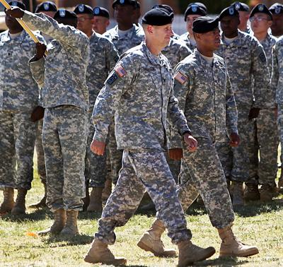 A day of transitions at fort signal command | Local News ...