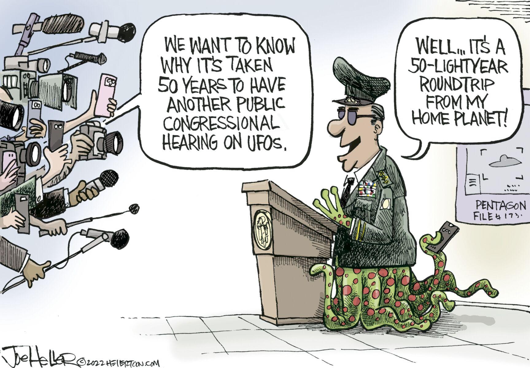 38th Parallel Cartoon