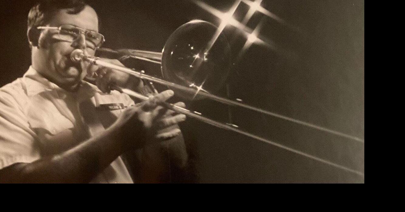 The music continues: A Legion Commander's trombone carries on his ...