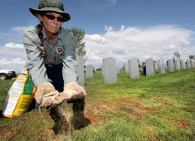 Spray-painted grass mars veterans' cemetery | Local News ...