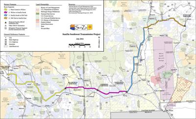 SunZia Transmission project moves to pre-construction phase | Benson ...