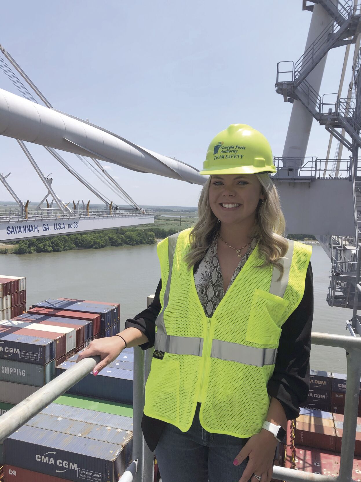 Caroline Cole interns at Georgia Ports Authority | News | mymcr.net