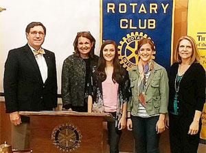 Kinsella girls attend Rotary Youth Leadership Academy | News | mymcr.net