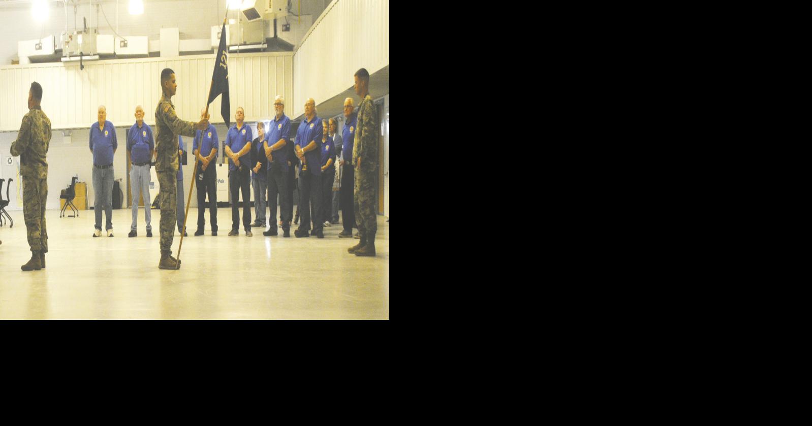 One generation salutes another as local Guard unit prepares to deploy ...