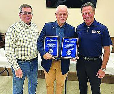 Kiwanians thank Mark Dennis | News | mymcr.net