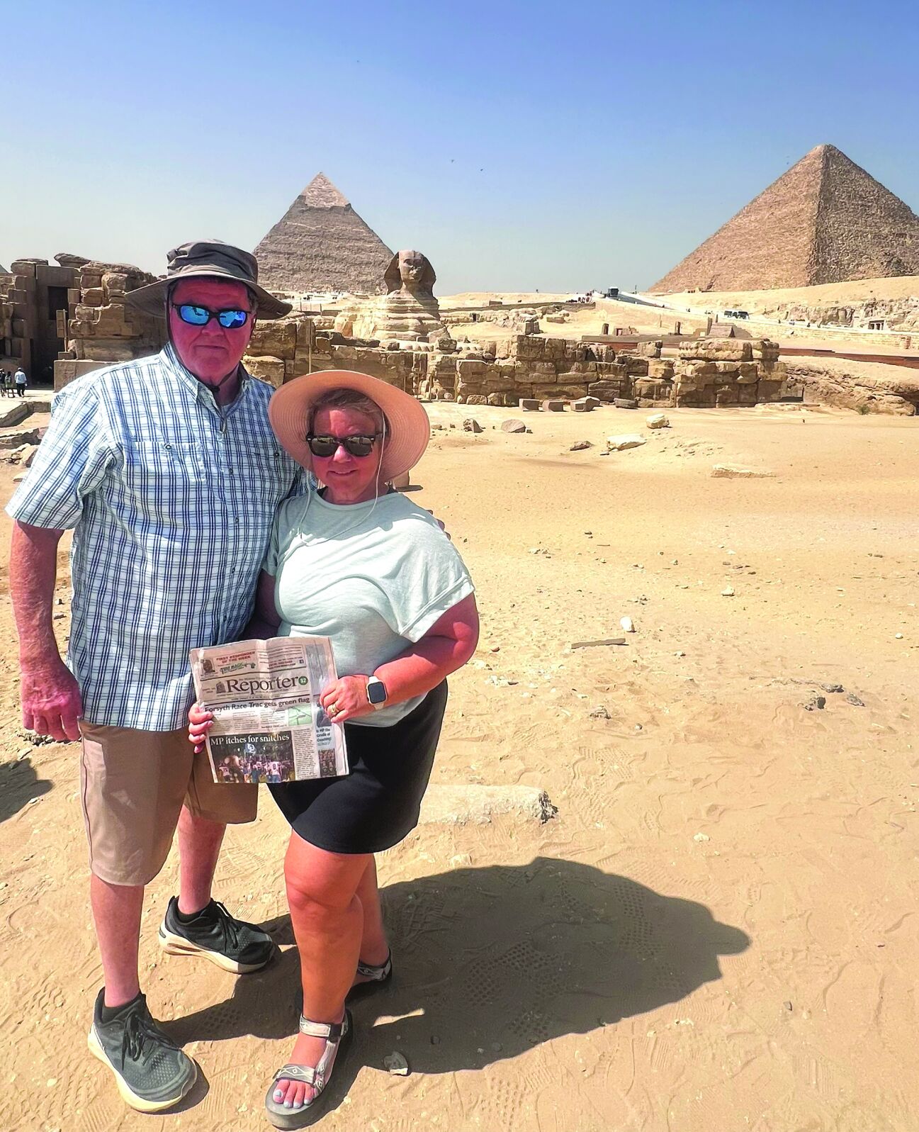 The Reporter goes to the pyramids | News | mymcr.net