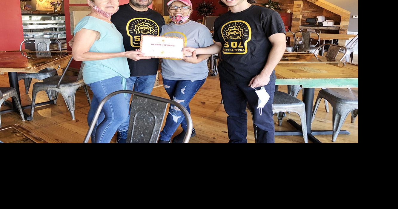Debbie Menard wins tacos for a year at Sol Tacos | News | mymcr.net