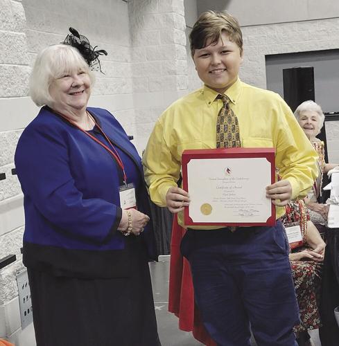Elijah Jenkins' essay is UDC State Division winner | News | mymcr.net