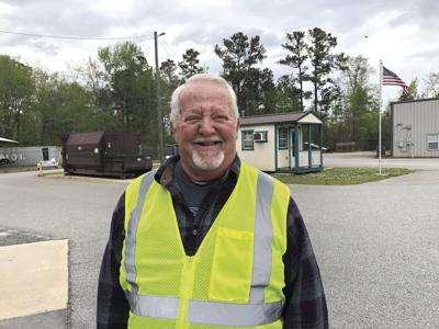 Everyday hero: Edwards enjoys greeting friends at Hwy. 18 recycling ...