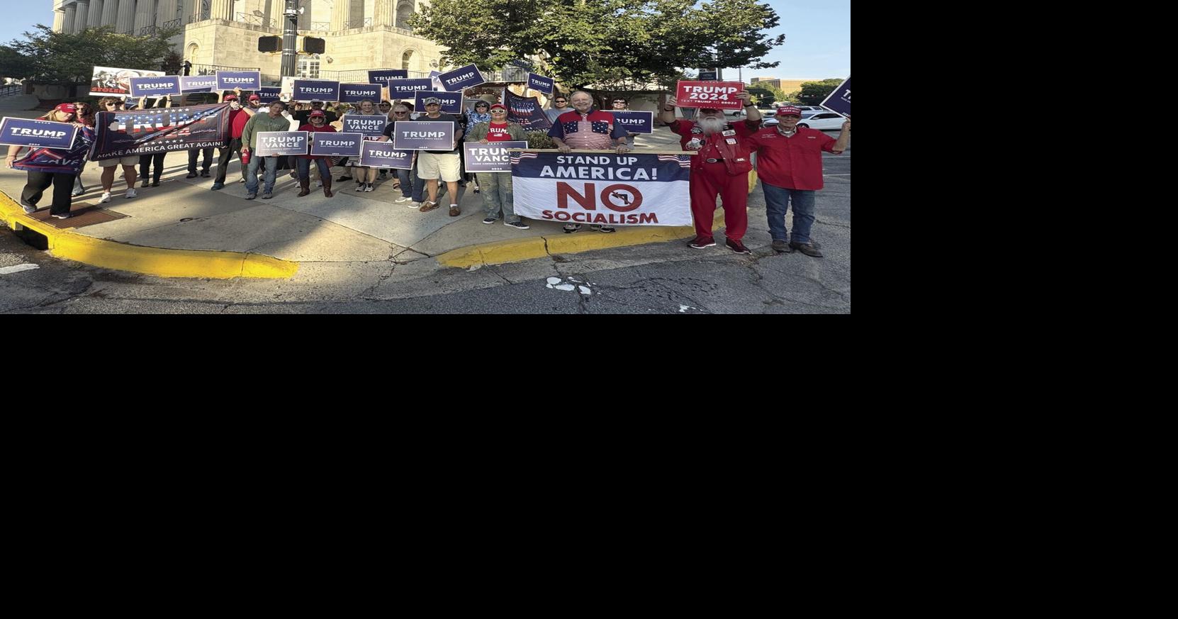 Trump voters welcome Walz to Macon-Bibb | News | mymcr.net