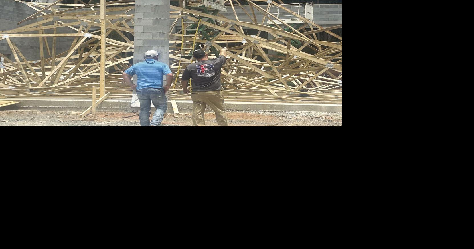 Two injured as trusses collapse at Smarr station | News | mymcr.net