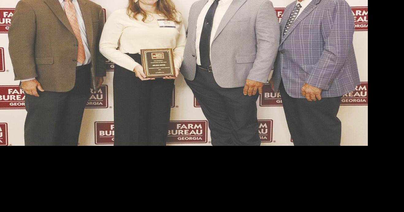 Mathis is Ga. Farm Bureau 5th district Volunteer of Year | News | mymcr.net