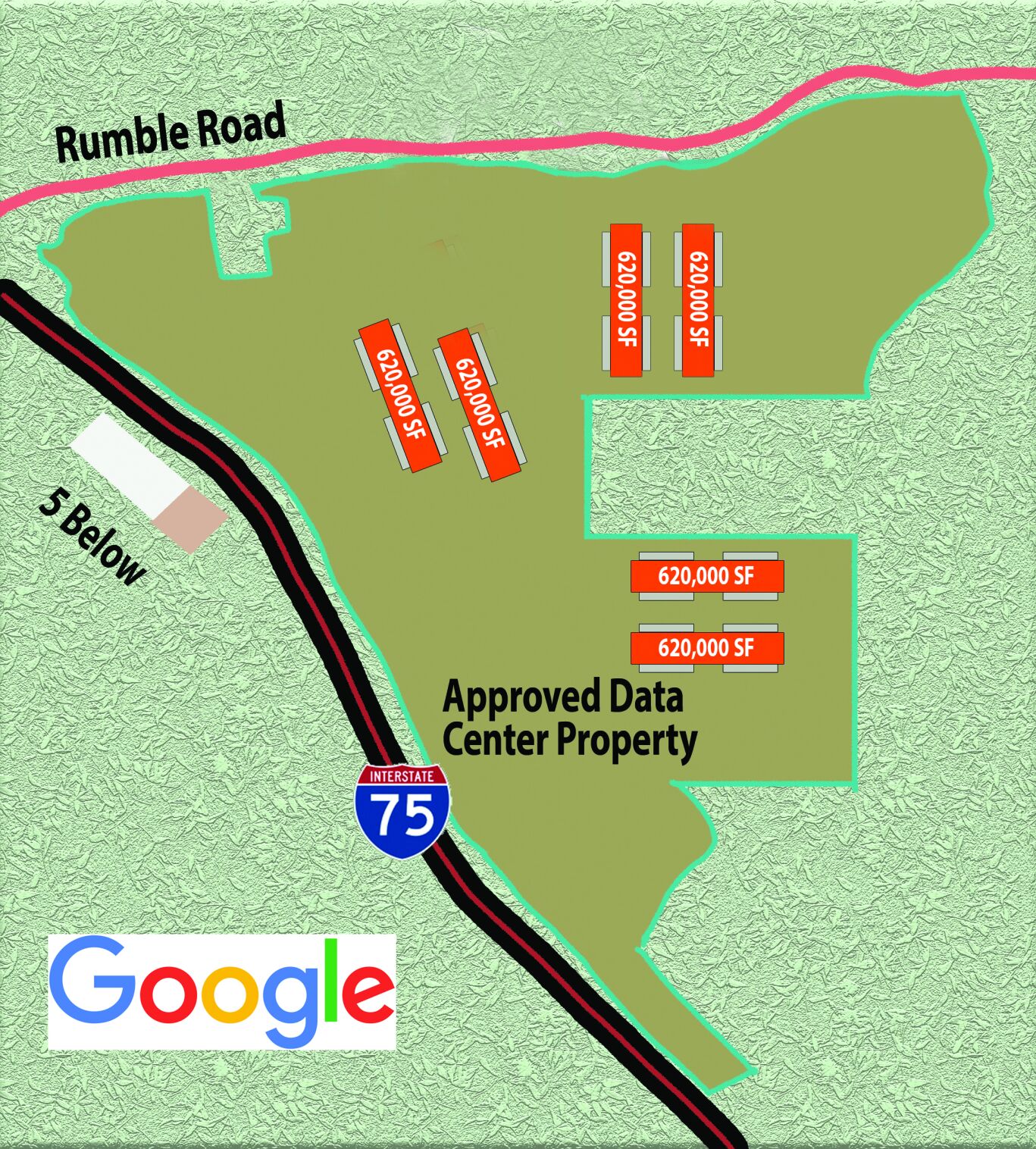 Google buys 948 acres for $42 million | News | mymcr.net