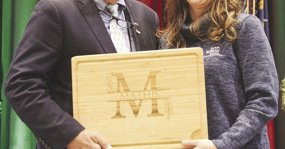 Melissa Mathis recognized by Georgia Farm Bureau | Our Community ...