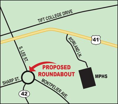 Forsyth supports roundabout at Montpelier Ave/Lee Street | News | mymcr.net